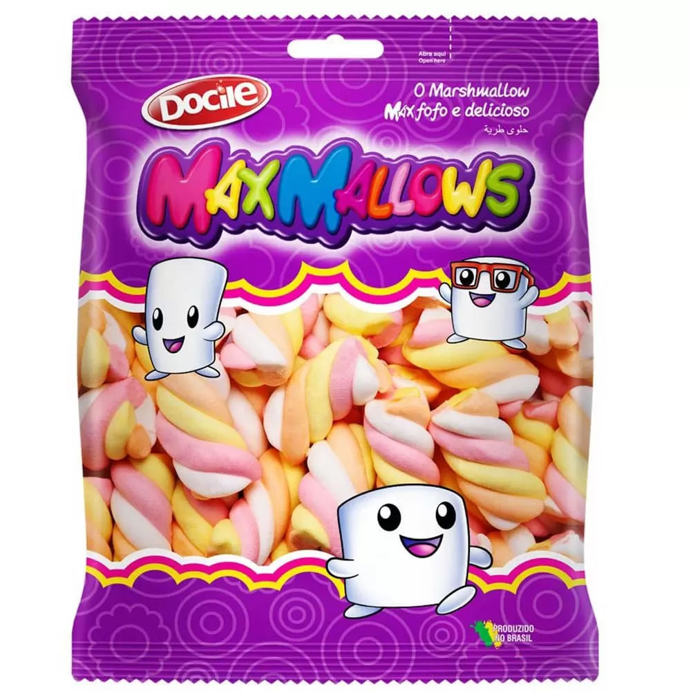 Marshmallow Twist Color Doce 2 250g Docile - colibri