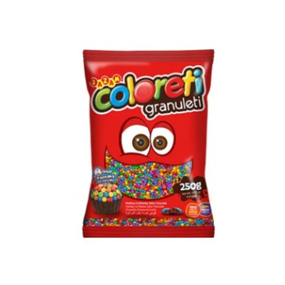 Coloreti Granuleti Sortido 250g Jazam - colibri